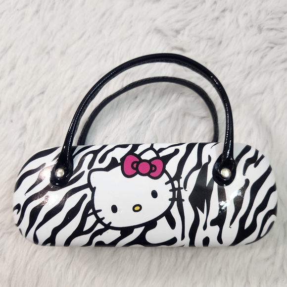 Hello Kitty | Accessories | Hello Kitty Zebra Print Eyeglass Case ...